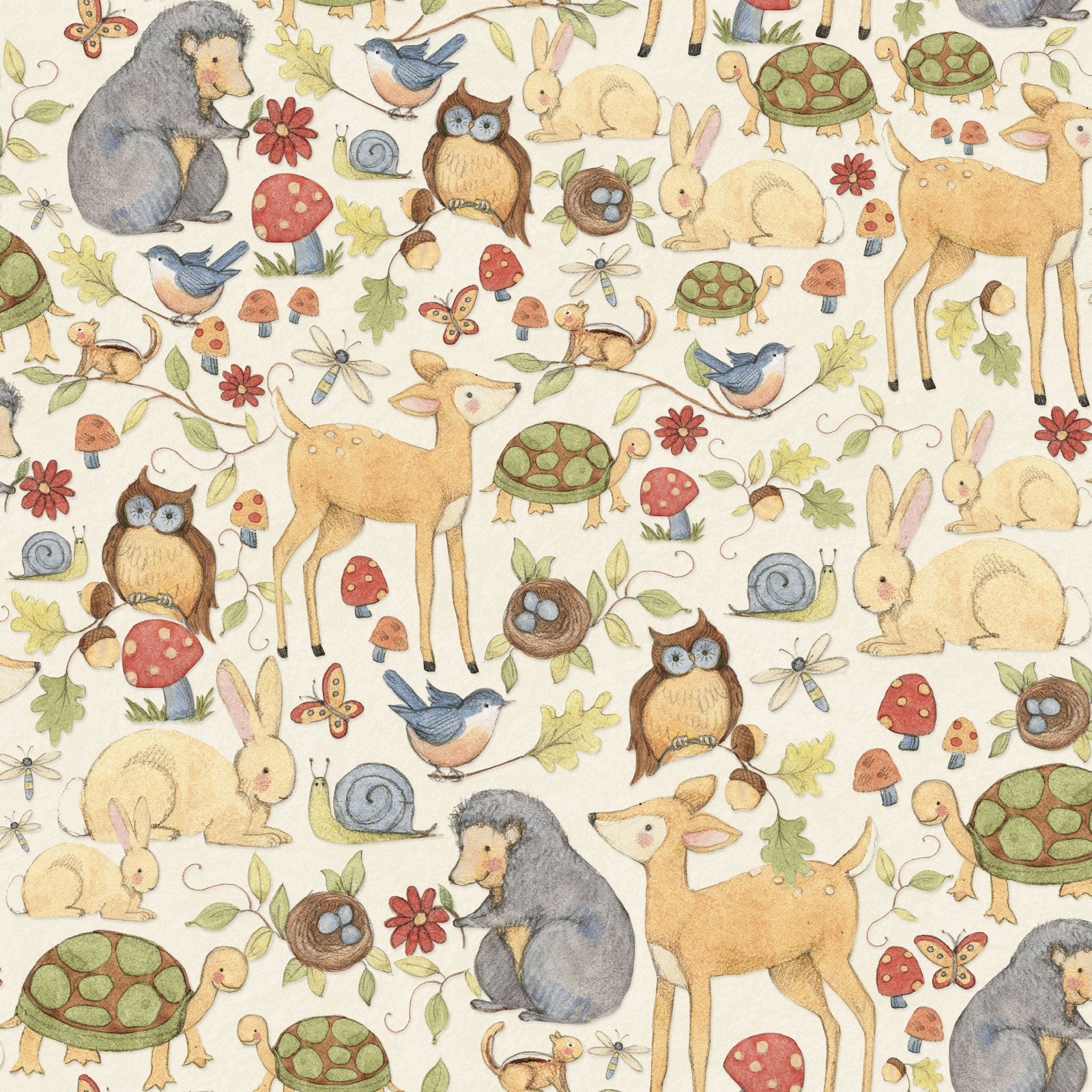 Woodland Animals fabric CP67732 Baby Animals – Mary Jo Fabrics